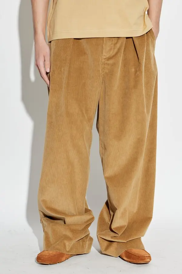 JW Anderson Wide Leg Corduroy Trousers