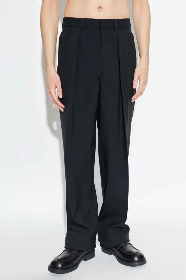 TOM FORD Straight Leg Wool-cashmere Trousers