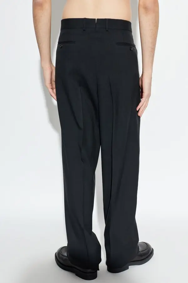 TOM FORD Straight Leg Wool-cashmere Trousers
