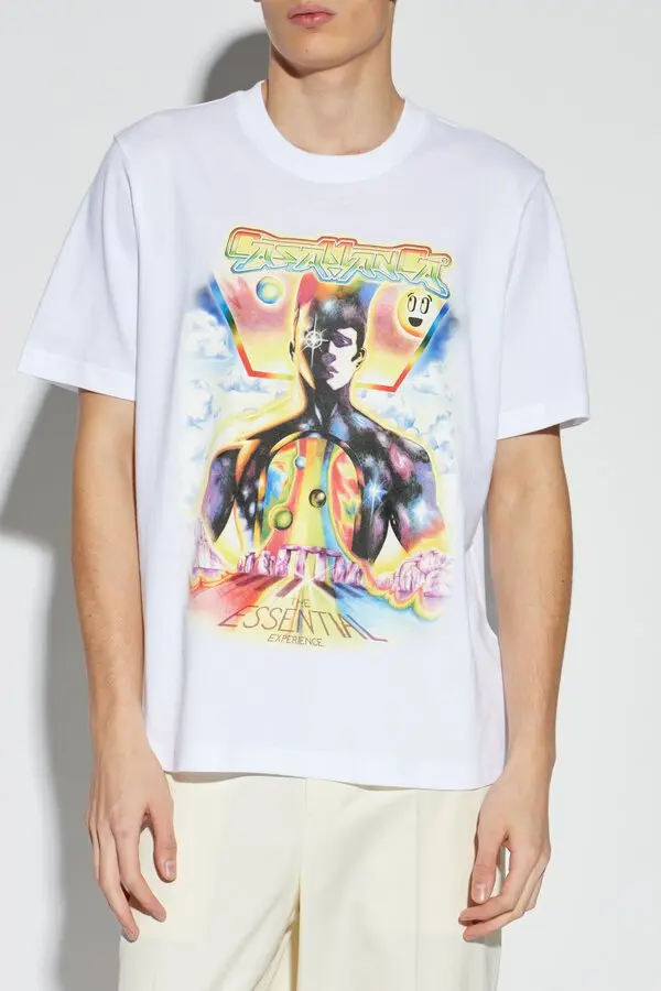 Casablanca T-shirt With Logo