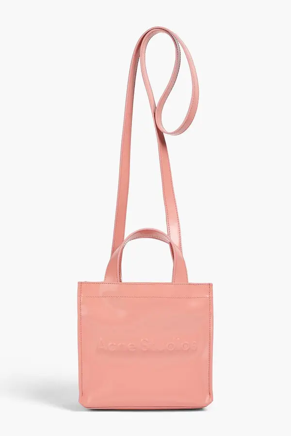 Acne Studios Embossed Tote - Baby Pink