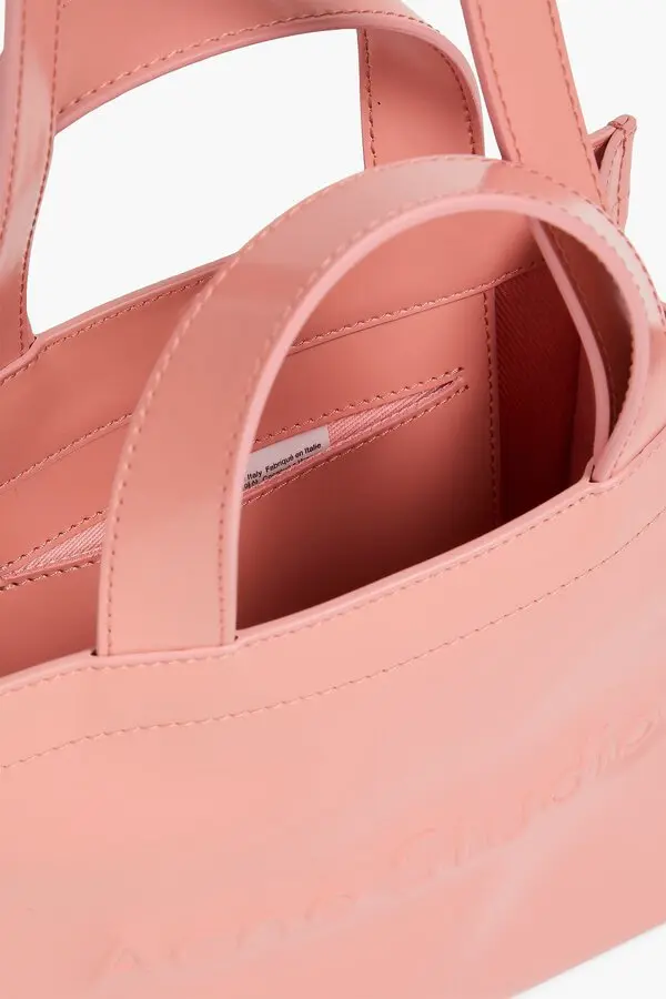 Acne Studios Embossed Tote - Baby Pink
