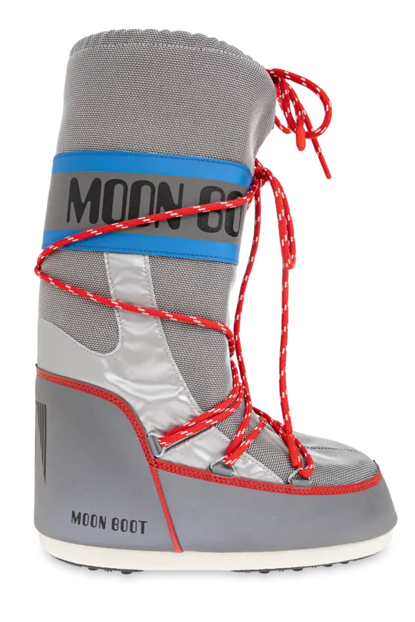 Moon Boot Icone Space Racing Snow Boots - Grey
