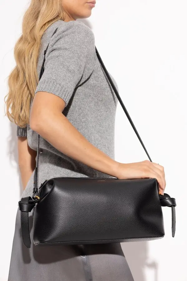 Yuzefi Brioche Shoulder Bag - Black