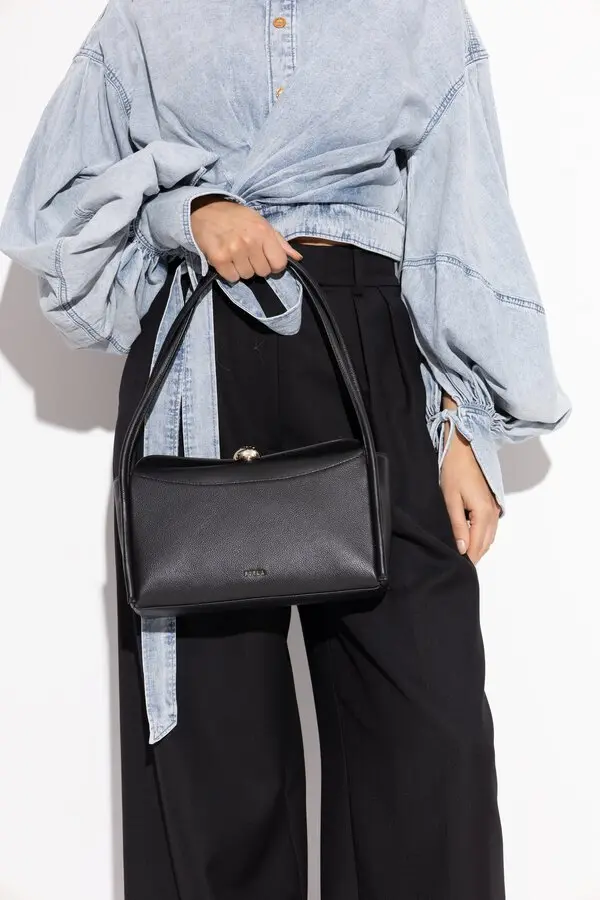 Furla Nicole Medium Shoulder Bag - Black