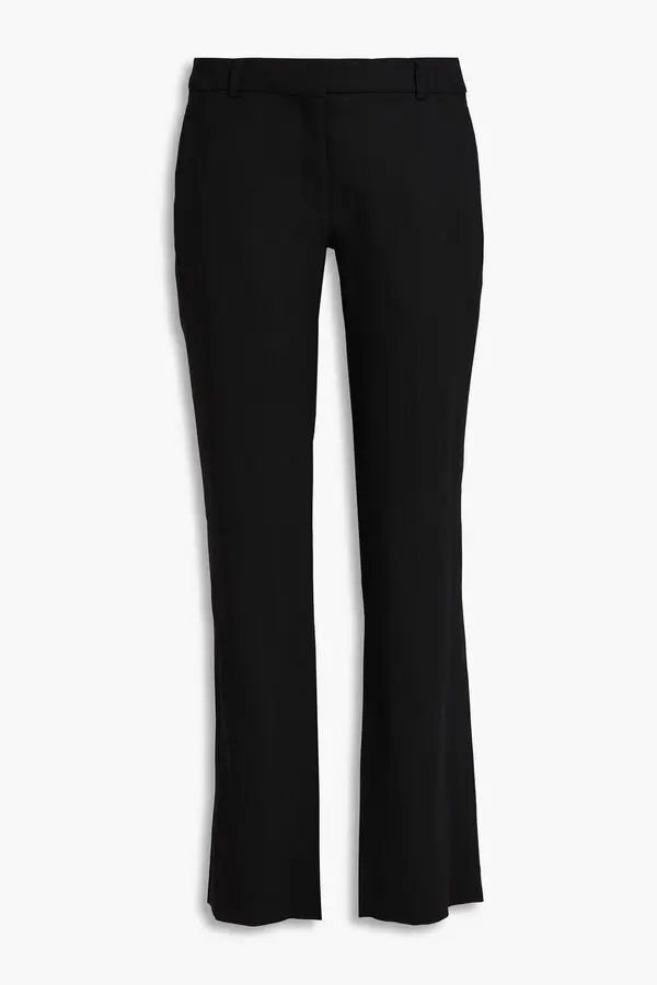 Acne Studios Wool-blend Crepe Straight-leg Pants