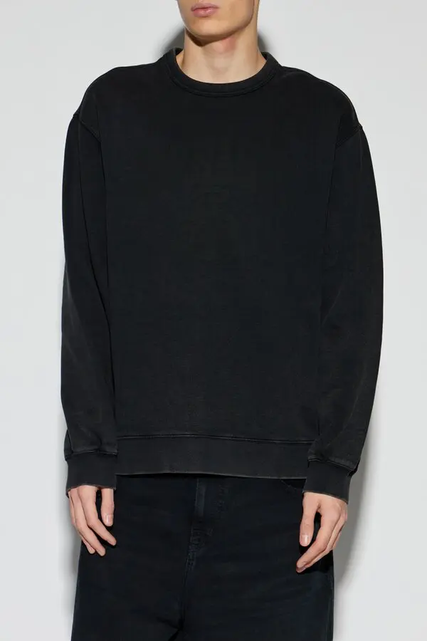 Carhartt Work In Progress Faded Pond Corps’ Sweatshirt - Black