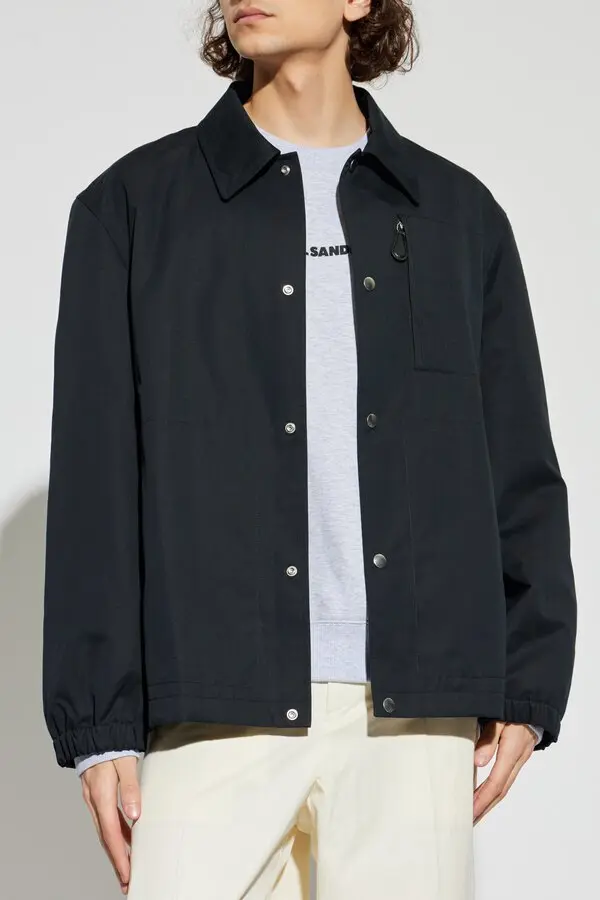 JIL SANDER Jacket With Detachable Sleeves - Black