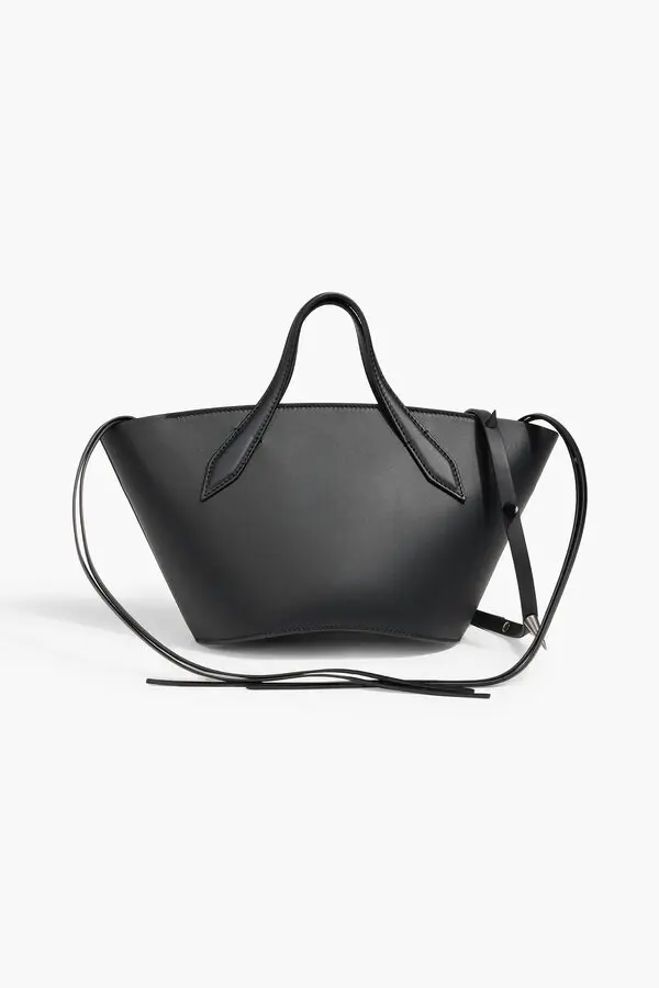 Acne Studios Altona Spiked Leather Tote - Black