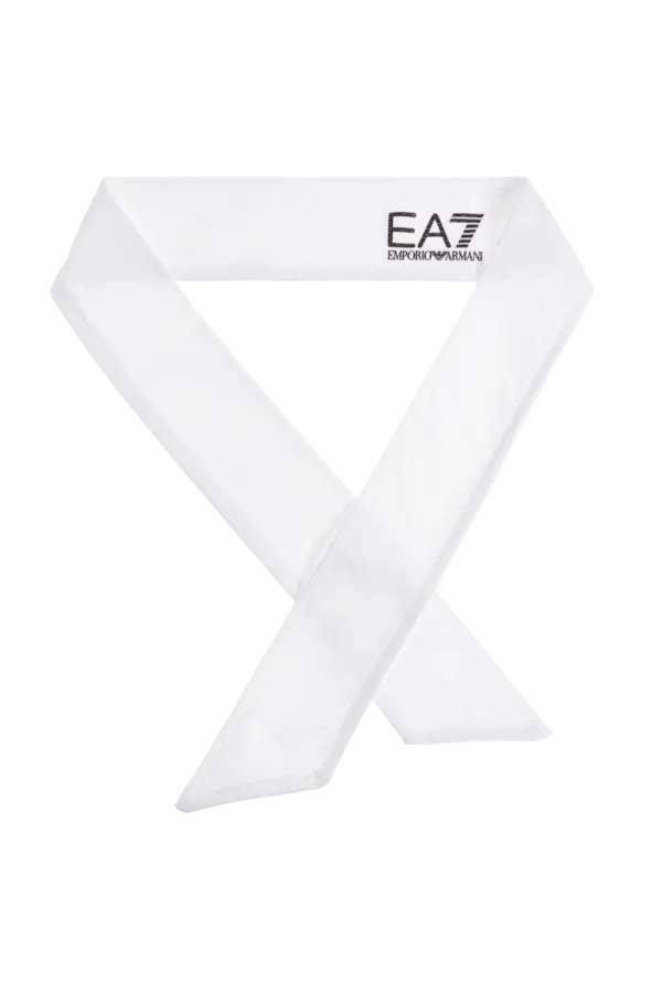 EA7 Tennis Headband - White