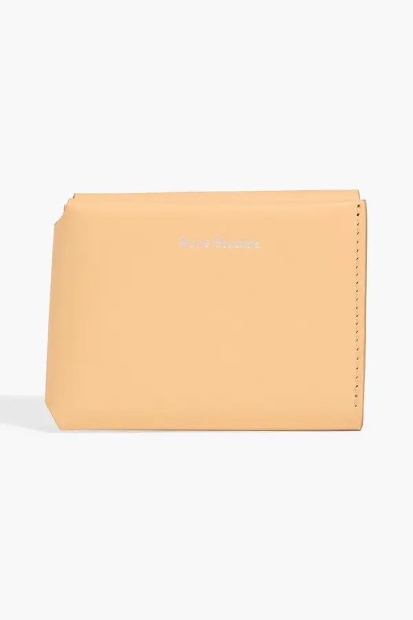 Acne Studios Leather Wallet - Sand