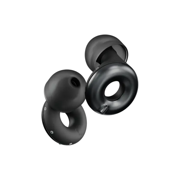 LOOP Switch 2, 1 Earplug, 3 Levels Of Noise Reduction For Focus, Concerts, Live Events - Black
