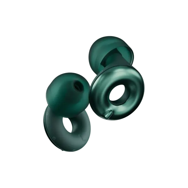 LOOP Switch 2, 1 Earplug, 3 Levels Of Noise Reduction For Focus, Concerts, Live Events - Emerald