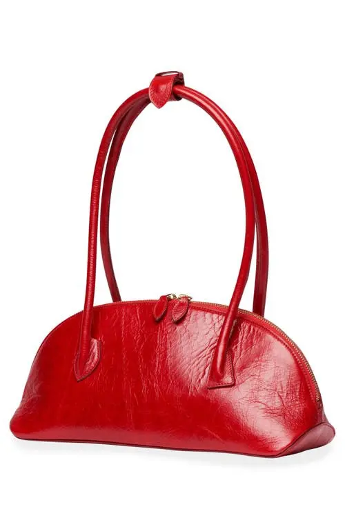 LIFFNER Dome East/west Leather Shoulder Bag