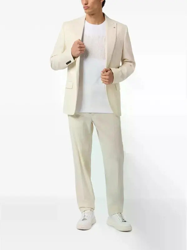 BILLIONAIRE Corduroy Single-breasted Blazer
