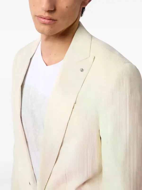 BILLIONAIRE Corduroy Single-breasted Blazer