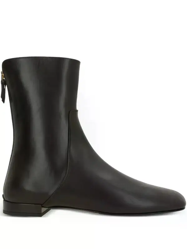 Giorgio Armani Squared Boots - Brown