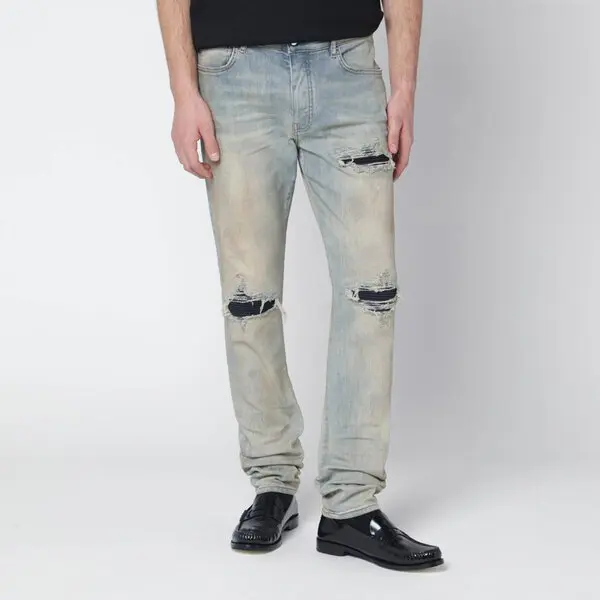 Amiri Mx1 Denim Jeans - Light Blue