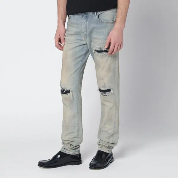 Amiri Mx1 Denim Jeans - Light Blue