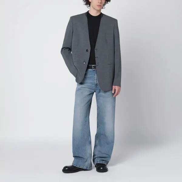 MAISON MARGIELA Mélange Wool-blend Jacket