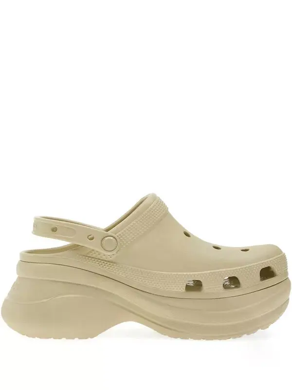 CROCS Bae Platform Mules - Neutrals