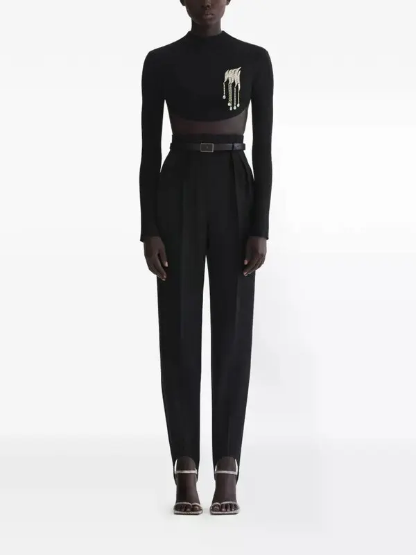 MUGLER Cropped Top