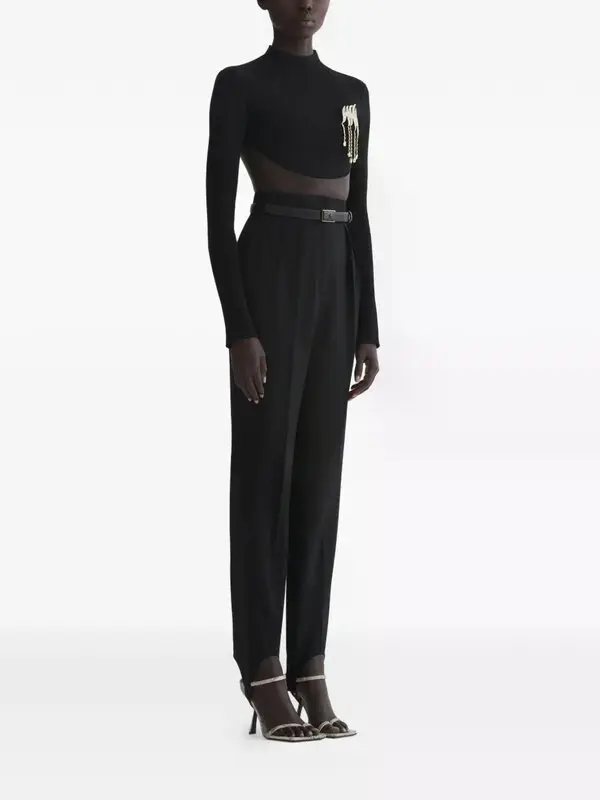 MUGLER Cropped Top