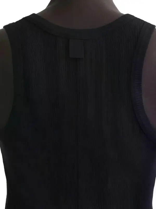 MUGLER Ribbed Tank Top