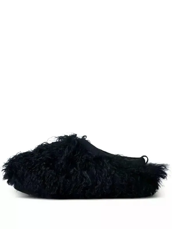 UGG Tazz Fluff Momma Slippers - Black