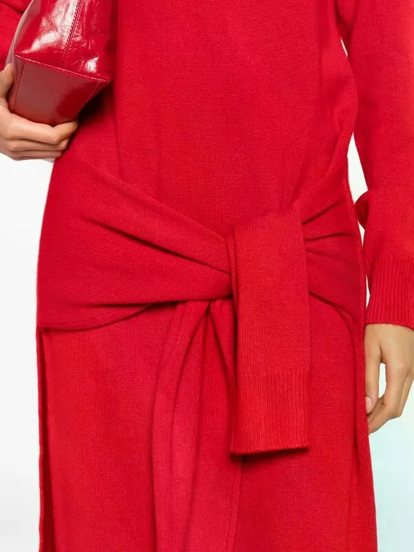 TOTEME Knitted Turtleneck Maxi Dress