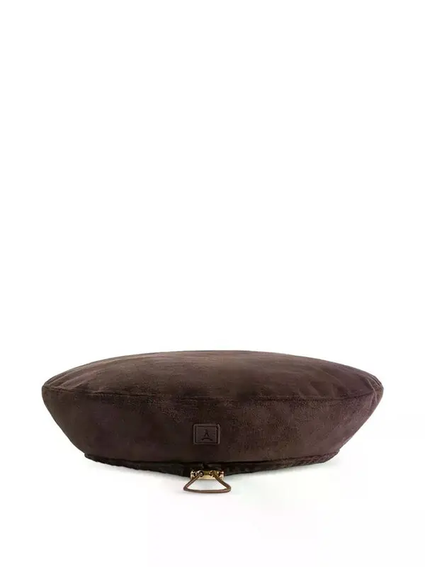 Manière De Voir Manuale De Voir Suede Beret - Brown