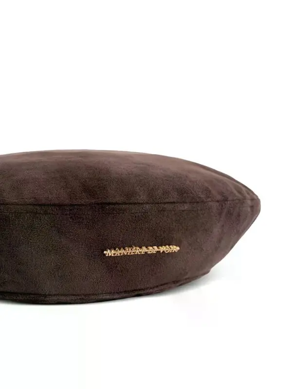 Manière De Voir Manuale De Voir Suede Beret - Brown