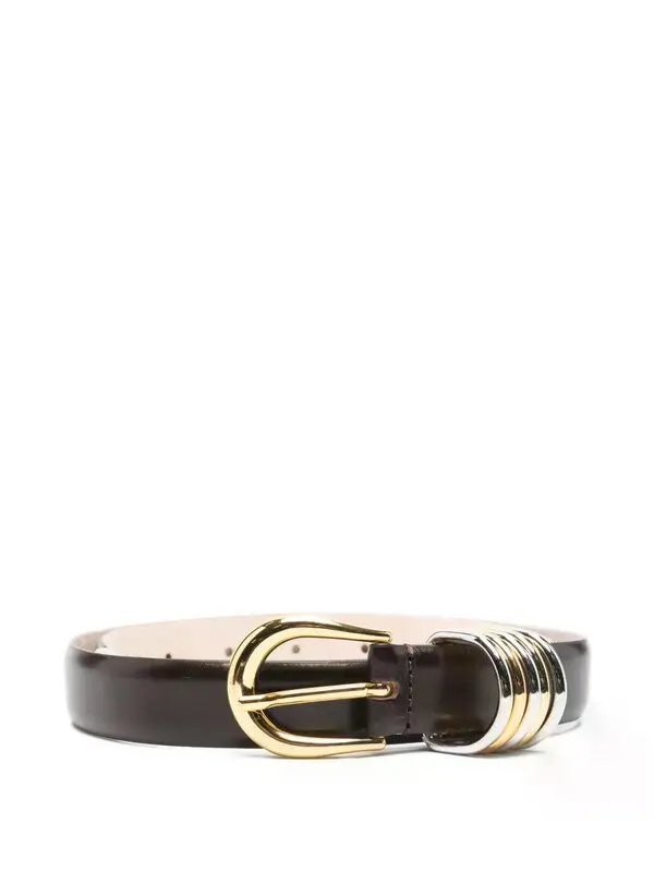 DEHANCHE Hollyhock Buckle Belt - Brown