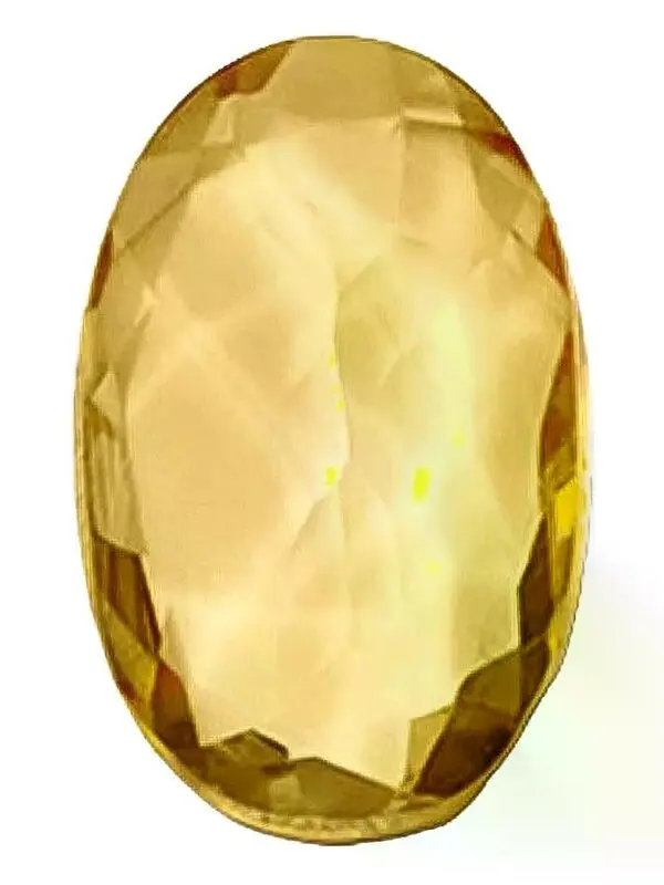 Loquet November Birthstone Citrine Charm - Yellow