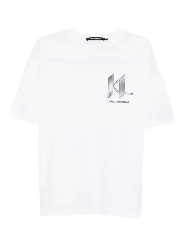 Karl Lagerfeld Artwork K T-shirt