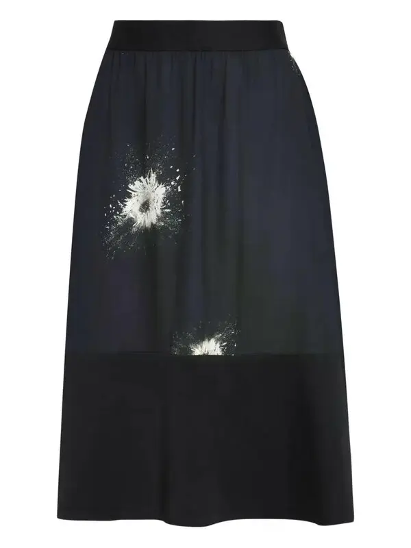 GLORIA COELHO Printed Panel Skirt