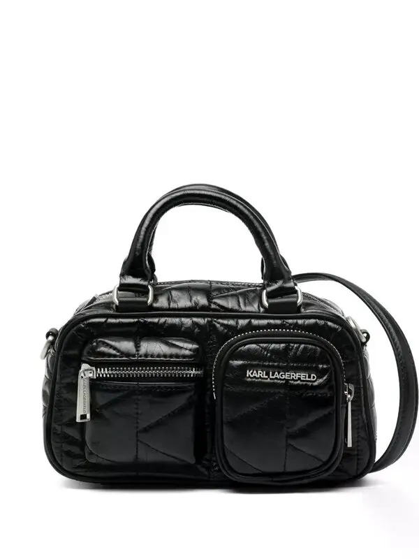 Karl Lagerfeld Quilted Bowling Bag
