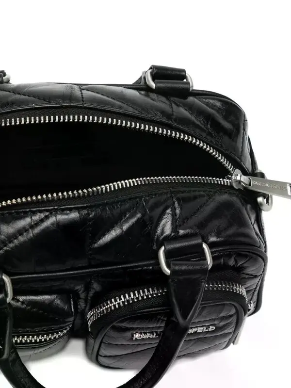 Karl Lagerfeld Quilted Bowling Bag