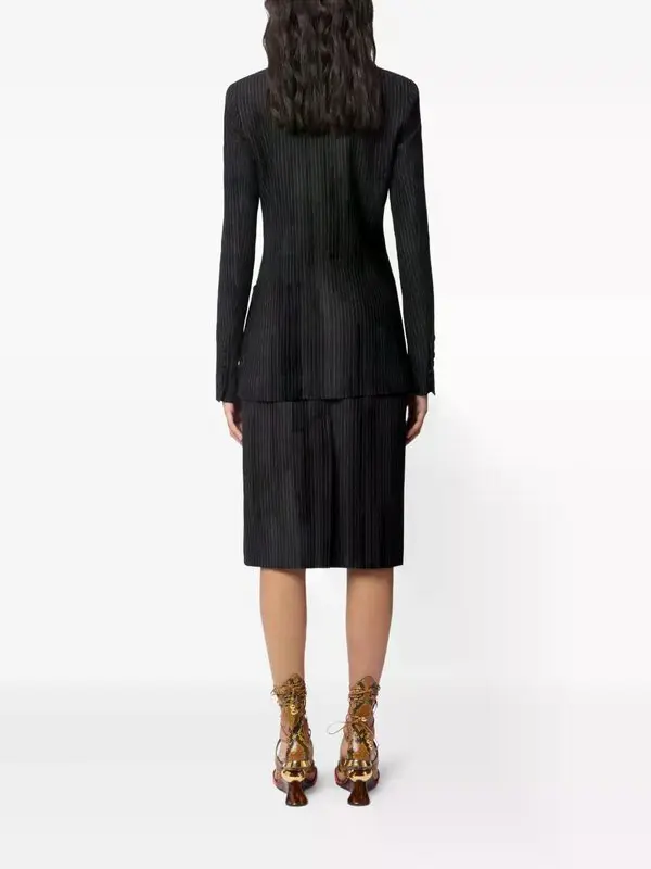 Nina Ricci Pinstriped Wool Blazer