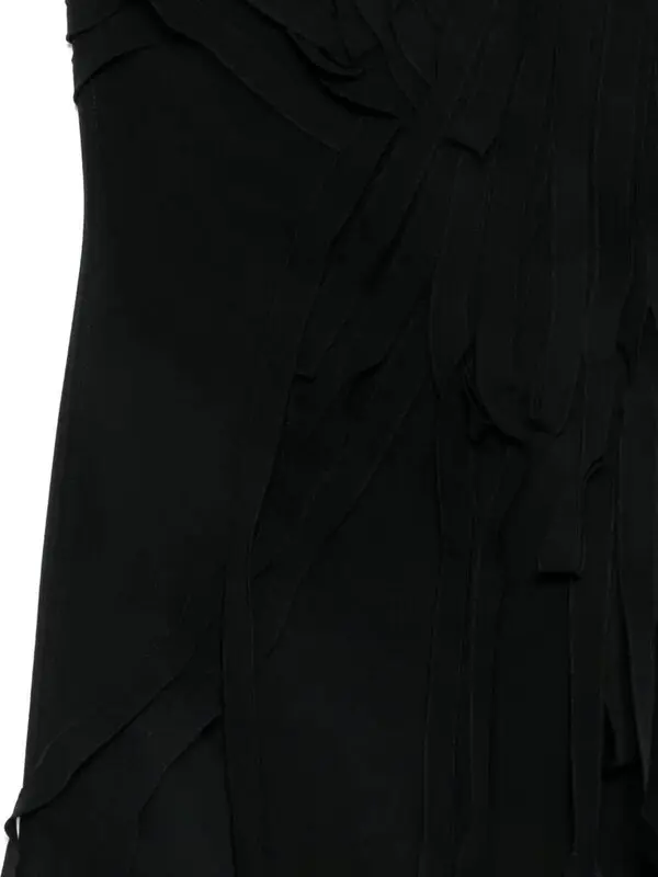 knee length dresses for ladies Acler Online AU Strapless Midi Dress, Blizzard, AU8 US4