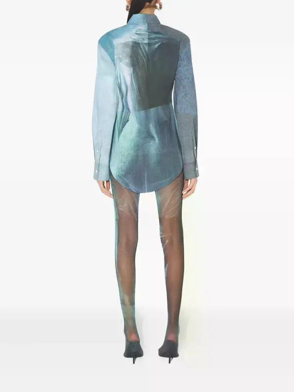 JEAN PAUL GAULTIER Printed Buttoned Shirt