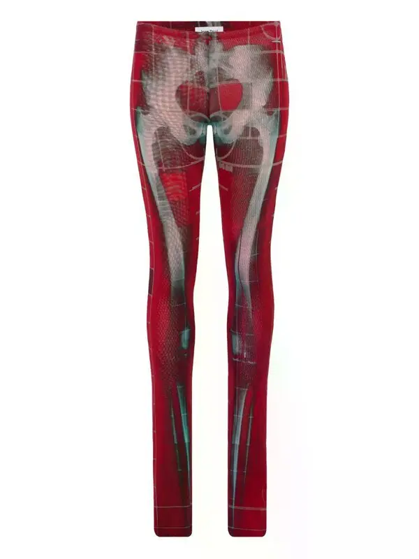 JEAN PAUL GAULTIER Graphic-print Trousers