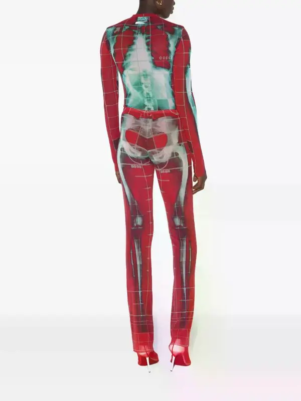 JEAN PAUL GAULTIER Graphic-print Trousers