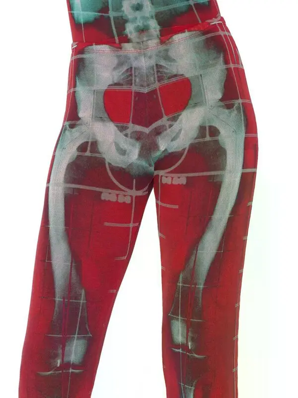 JEAN PAUL GAULTIER Graphic-print Trousers