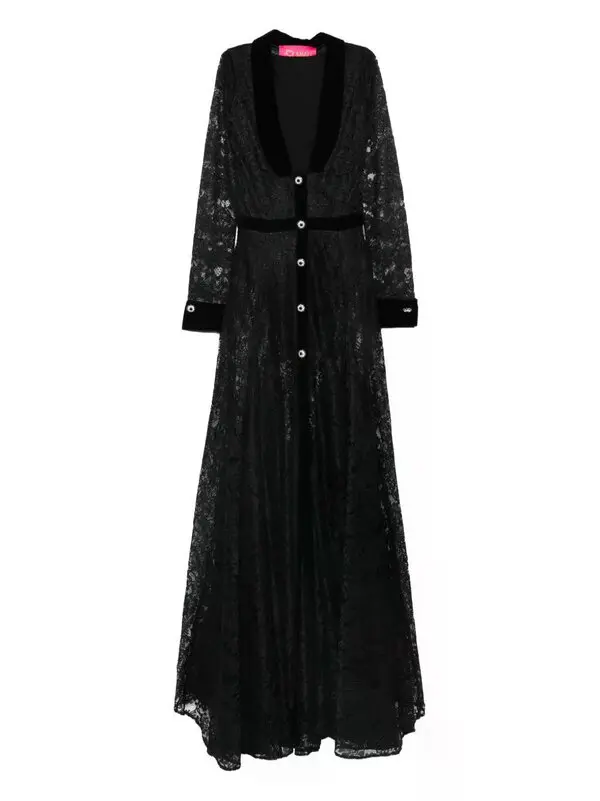 MIAU BY CLARA ROTESCU Maxi Dress - Black