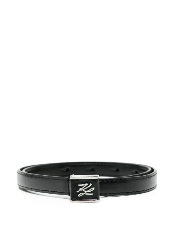 Karl Lagerfeld Kautograph Belt - Black