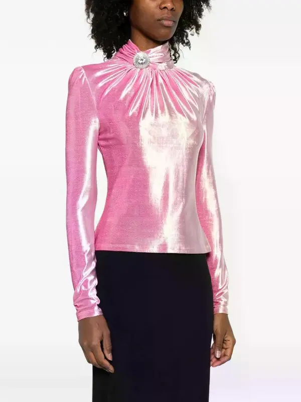 Rabanne Neck-embellishment Top