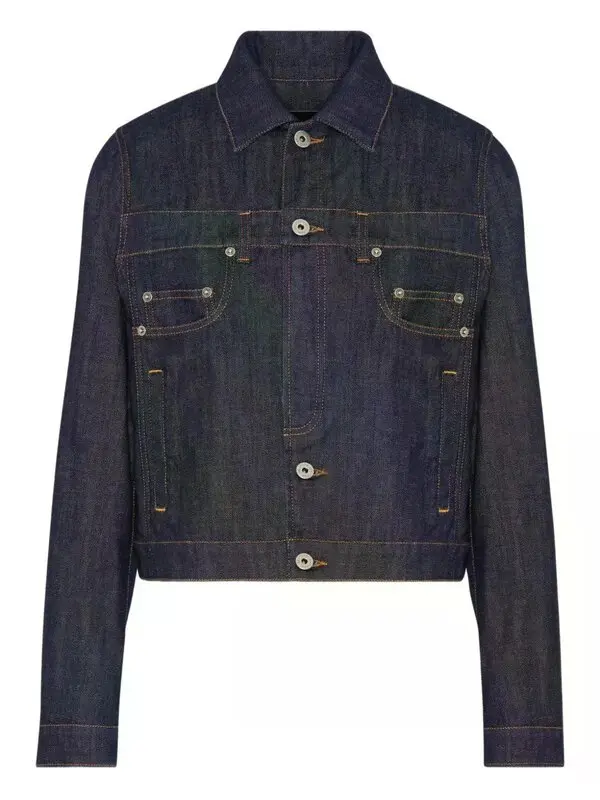JEAN PAUL GAULTIER Inverted Denim Jacket