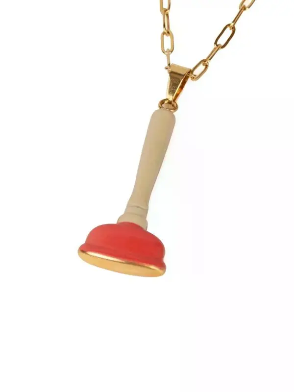 SELETTI X Toiletpaper Sink Plunger Necklace