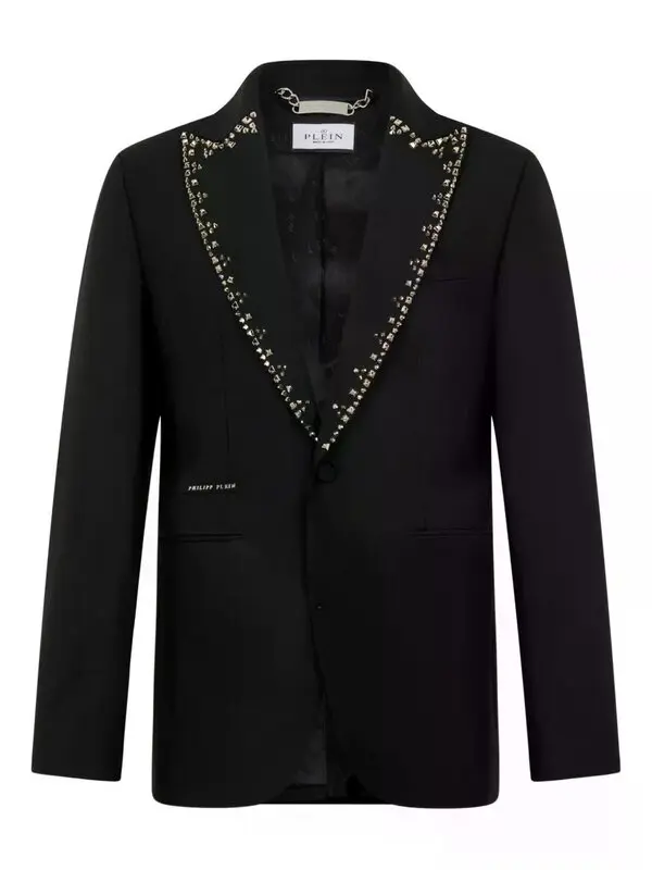 Philipp Plein Studded-lapel Blazer